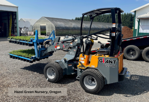 G1200 Sub Compact Wheel Loader - Giant Loaders