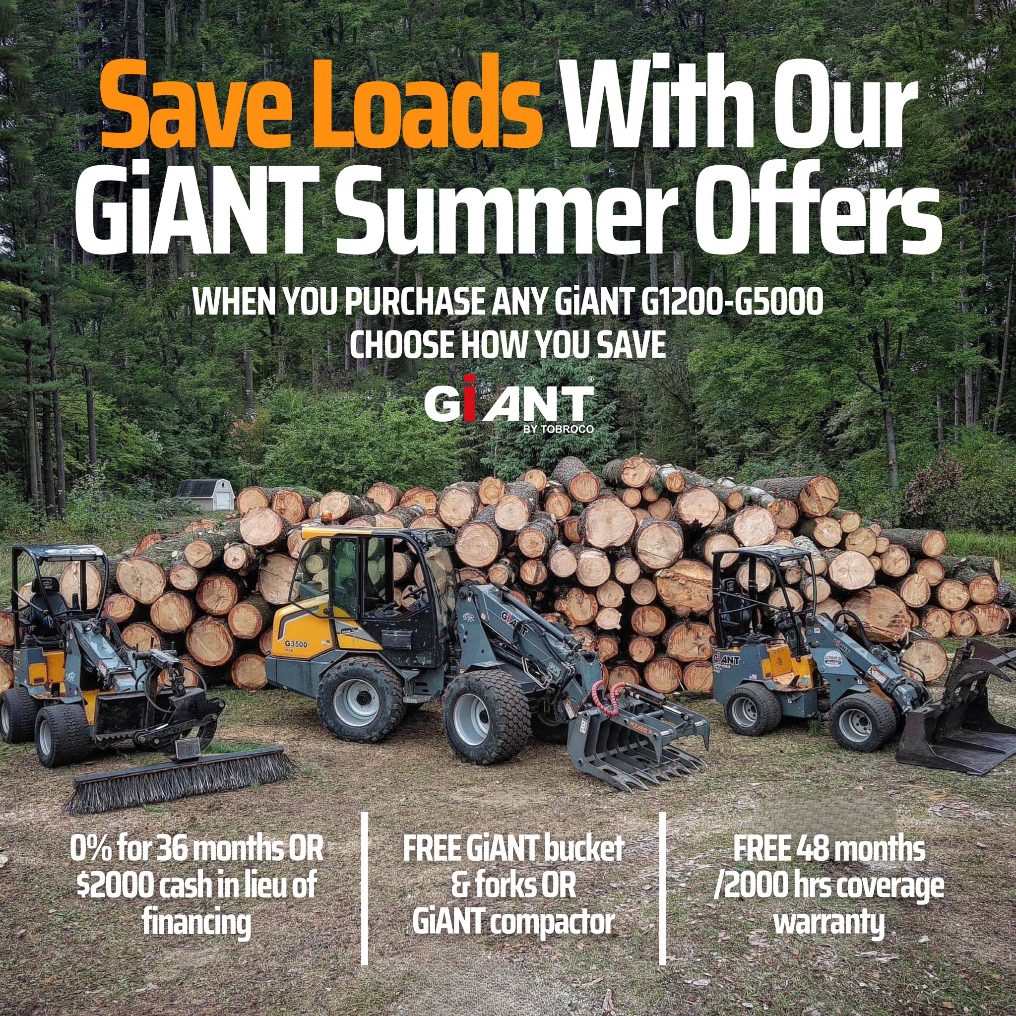 Mini Loaders & Compact Wheel Loaders built to last. | Giant Loaders